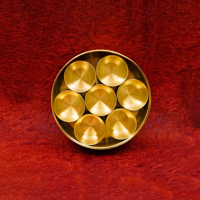 Brass Masala Dabba – HITHA WELLNESS